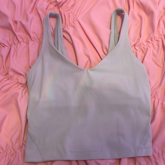 lululemon athletica | Tops | Size 2 Aline Tank In Mint Perfect ...